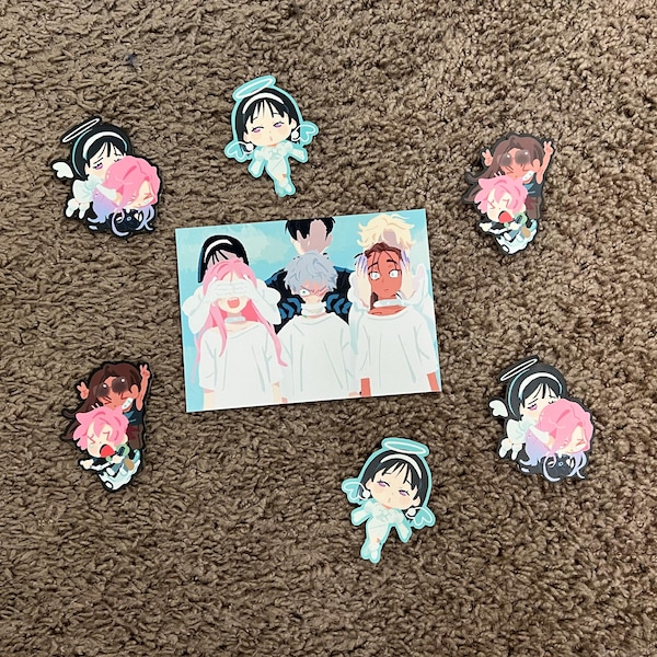 Alien Stage Print + Sticker Pack - Etsy