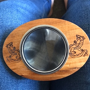 Exotic Wood Tea Infuser Loose Leaf Tea Strainer Tea Lover - Etsy