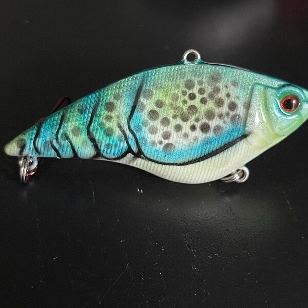 Blue Lightning Sunfish Fishing Lure, You Pick Body Style, Swim Depth ...