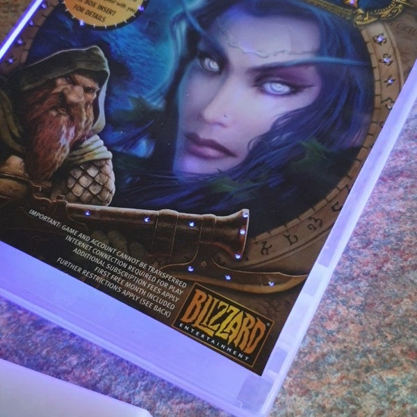 Upcycled DVD Case-lamp-desk Lamp-night Light-avatar-sci Fi Decor ...