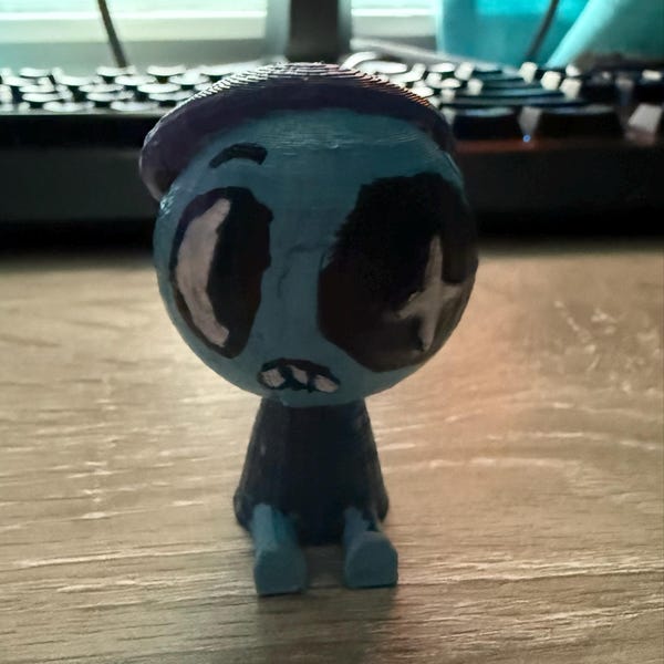 DANDY’S WORLD Dyle Timsley 3d Printed Keychain Figurine - Etsy
