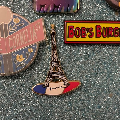 London Travel Enamel Pin - Etsy