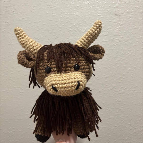 Highland Cow Crochet Pattern, Amigurumi Crochet Pattern, Highland Cow ...