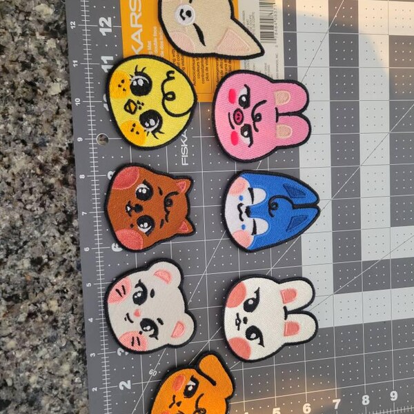 Dwaekki Holographic Stickers. Skzoo Star Holo Stickers for Laptop ...