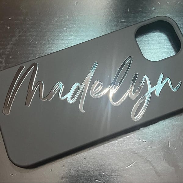 Monogram iPhone Case With Initials Phone Case Personalised Phone Case ...