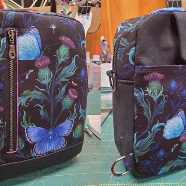 Pebble Sling Bag SEWING PATTERN. Convertible Backpack Pattern ...