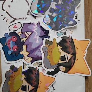 Holo Rpgmakerhorror Pet Charms Omori, Mogeko Castle, End Roll, Ib - Etsy