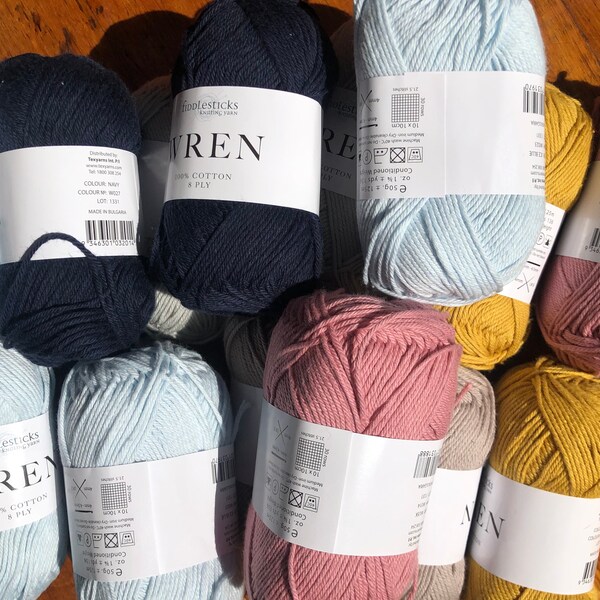 Fiddlesticks Finch- 100% Cotton Yarn - Etsy