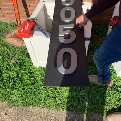 Totally Custom Outdoor Sign Letters. Any Font Size or Color. - Etsy