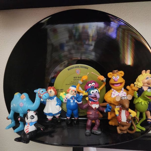 BUY 3 GET 1 FREE!! Vinyl Record Shelf!! Retro Vinyl Record Wall Decor ...