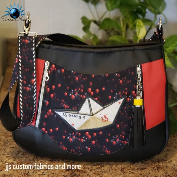 Designer Handbag Pattern - Shoulder Bag PDF Pattern - DYI Handbag ...
