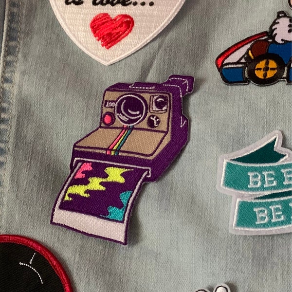 Camera Iron-on Patch - Etsy