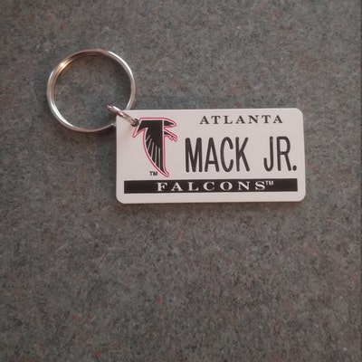 Personalized Atlanta Falcons Keychain Custom Engraved Key - Etsy