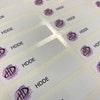 Eco Friendly Card Clasp Stickers / Low Tack Card Catch Labels - Etsy UK