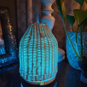 Birch Rattan Diffuser 250ml Essential Oil Diffuser - Etsy