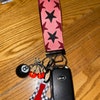 Wide Wristlet Key Chain / Stars Keychain Key Holder - Etsy