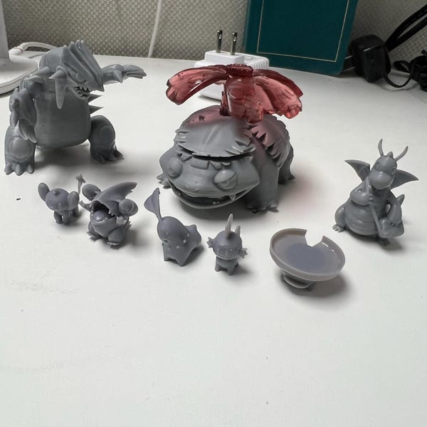 150 + Pokemon STL 3D File Bundle Pack 3D Printed Pokemon File - Pokemon ...