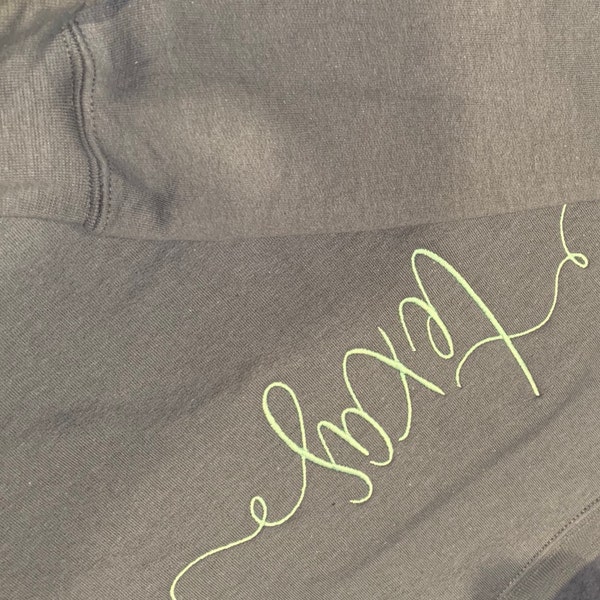 Personalized Embroidered State Pride Crewneck Sweatshirt | Custom ...