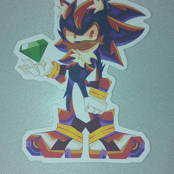 Sonic and Shadow Stickers - Etsy
