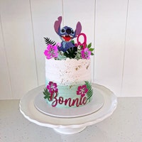 Stitch Cake Topper Set - Etsy UK