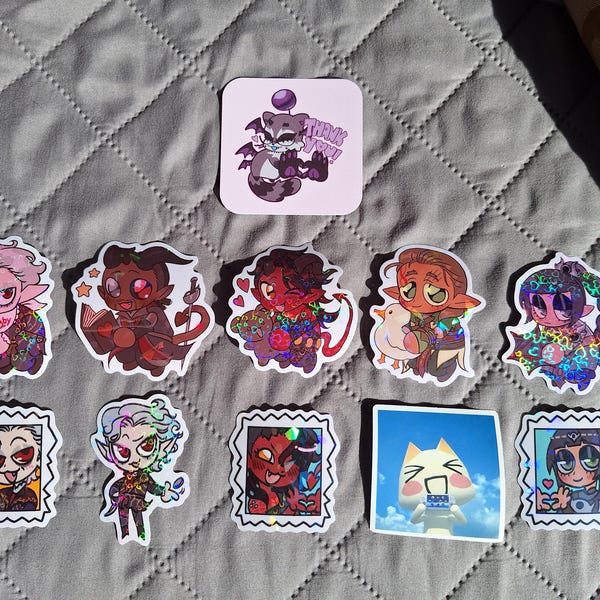 Baldurs Gate 3 BG3 Acrylic Keychain Minthara Astarion Wyll Laezel ...