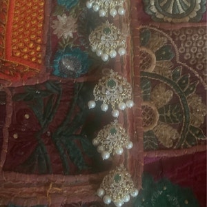 Black Beads Bangles Set 4 Bangle Set 22k Gold Plated Black | Etsy