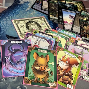 5 Insect Tokens for Magic the Gathering - Etsy