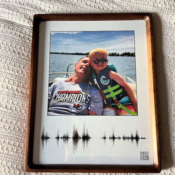 Memorial Soundwave Art: Loss of Father Remembrance Gift - Etsy