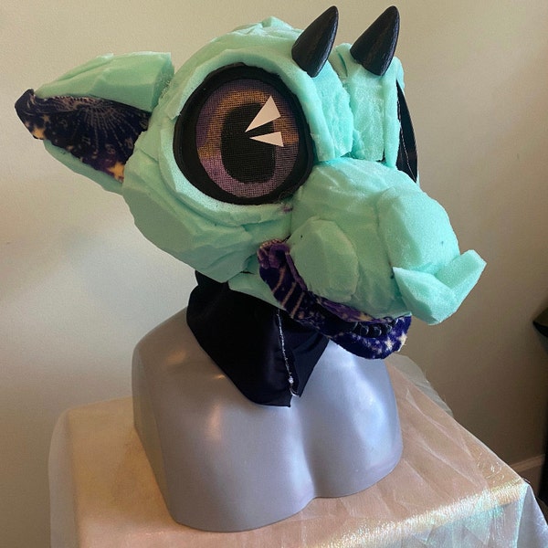 Bucket Style Foam Fursuit Head Base and Liner Pattern - Etsy