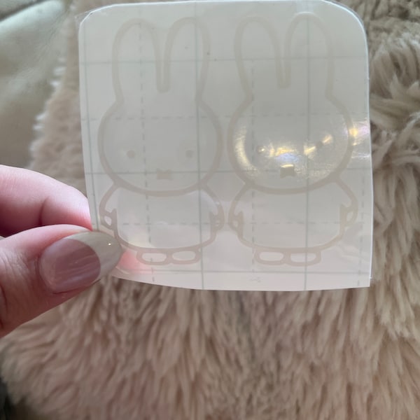 Kawaii Bunny Miffy Decal - Etsy