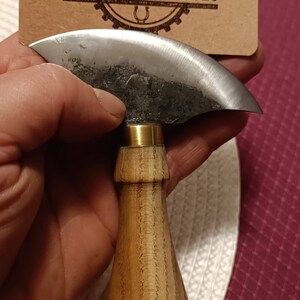 Hand Forged Spoon Knife Long Spoon Carving Knife Kuksa - Etsy