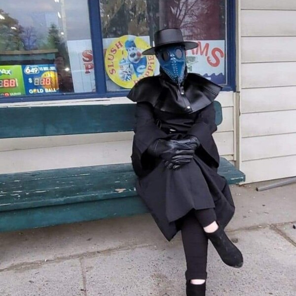 Black Leather Masquerade Domino Mask - Etsy