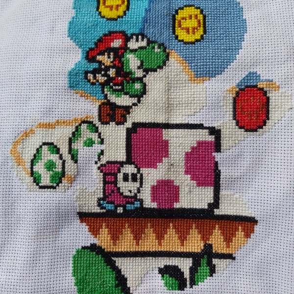 Video Game Cross Stitch Pattern PDF, Mario Cross Stitch Pattern, Zelda ...