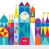 PRINTED Its a SMALL WORLD Inspired Printed Birthday Party Backdrop ...