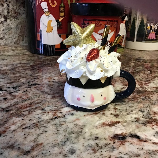 Faux Fake Birthday Cupcake Whipped Cream Tiered Tray Decor - Etsy