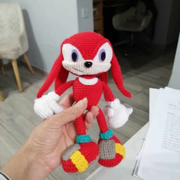 Knuckles (pattern in Spanish) - Etsy