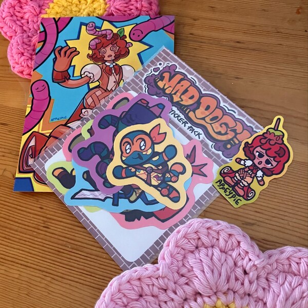 Mad Dogs Stickers - Etsy