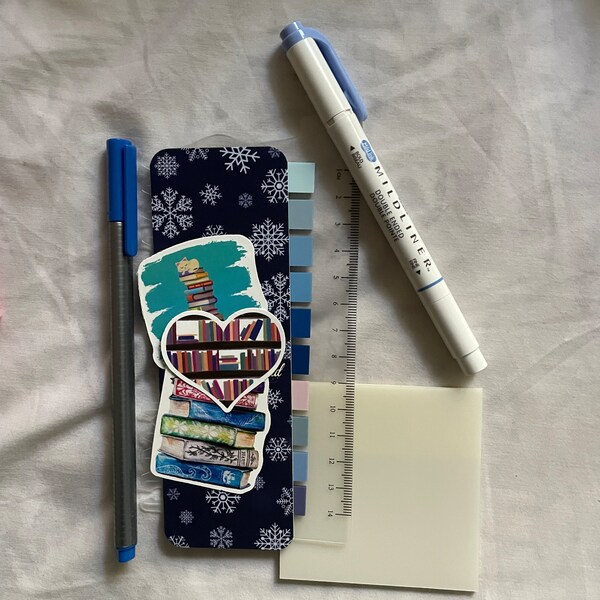 Book Annotation Kit Mystery Grab Bag Annotating Tabs, Highlighter, Pen ...