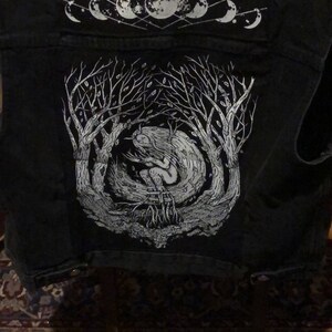 Wood Witch Backpatch - Etsy