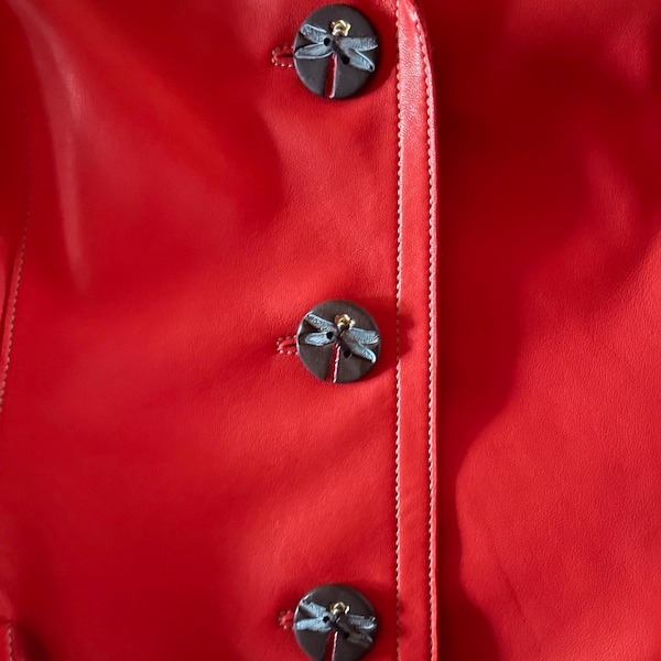 Dragonfly Artisan Buttons-hand-painted Dragonfly Buttons-pottery Button ...