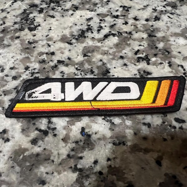 Toyota 4WD Retro Embroidered Patch - Etsy