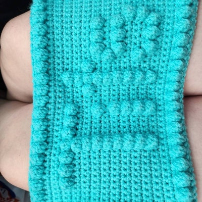 Crochet Pattern//cuntalicious//bobble Stitch//graph and - Etsy
