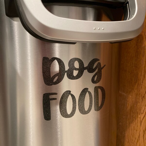Dog Food Sticker | Cat Food Sticker | Dog Food Label for Jars | Dog ...