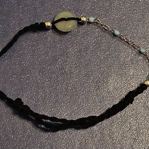 Tiny Green Jade Bracelet for Girl Red String Jade Bracelet Christmas ...