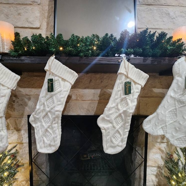 Stocking Tag | Acrylic Stocking Tag | Painted Acrylic Stocking Tag ...