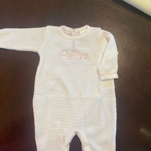 Heirloom Baby Girl Boy Coming Home Gown Pima Cotton Crochet Trim ...