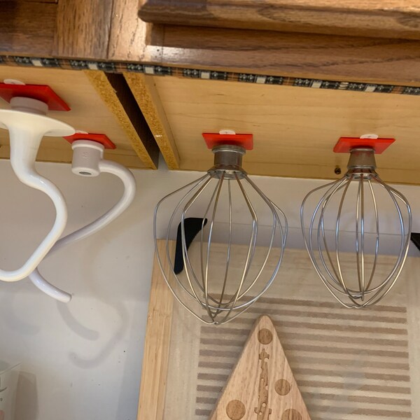 Kitchenaid Tool Holder Set of 3 / Under Cabinet / 3d Printed ...