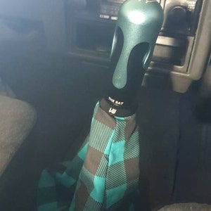 CHECKMATE 90s White Retro Checker Universal Shift Boot Handmade Shift ...