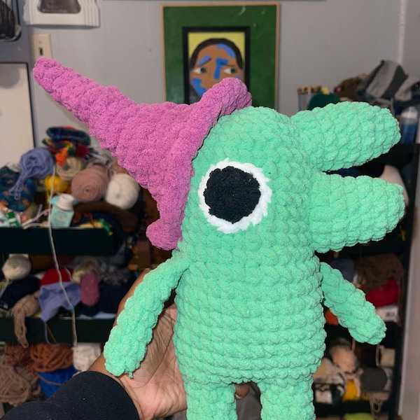 DIGITAL DOWNLOAD Glep Crochet Pattern Smiling Friends - Etsy