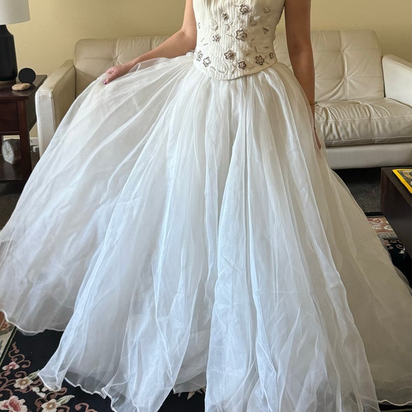 Vintage Wedding Gown Size 6 (dress #24) - Etsy